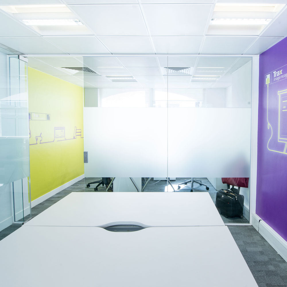 Plain Frosted Band Window Sticker | Hyper Creative